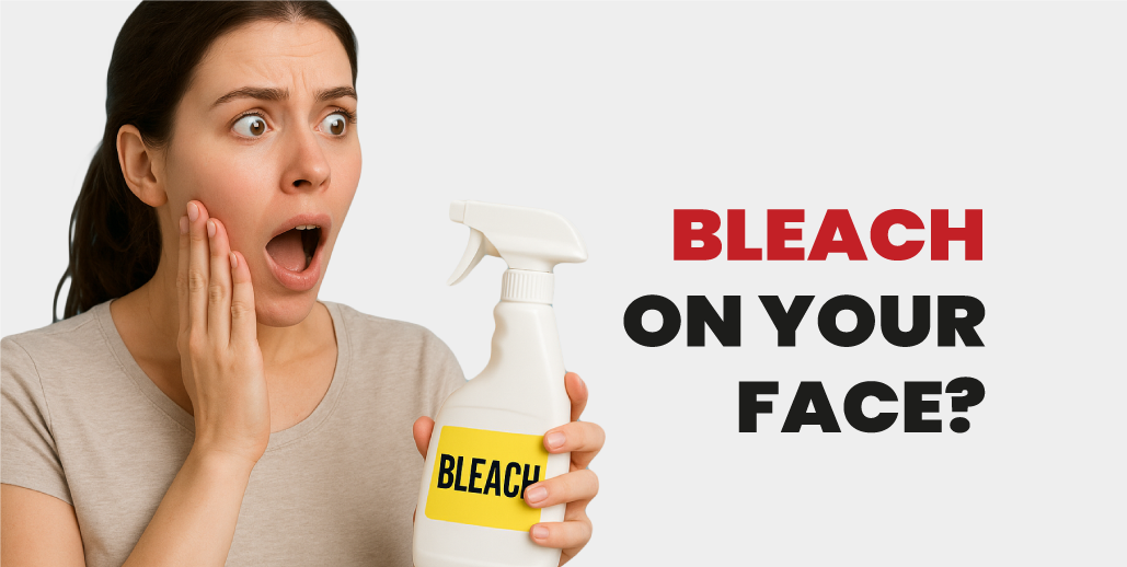 Don't Use Hypochlorous Acid (HOCl) On Your Face